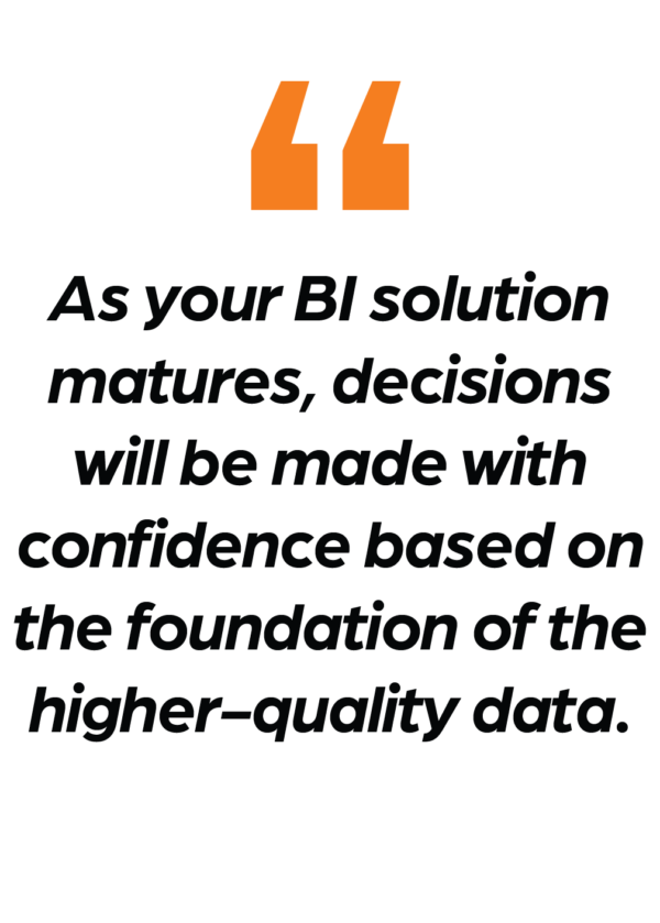 Data Quality Is Key…But Perfection Is Not Required. – ATX Advisory Services